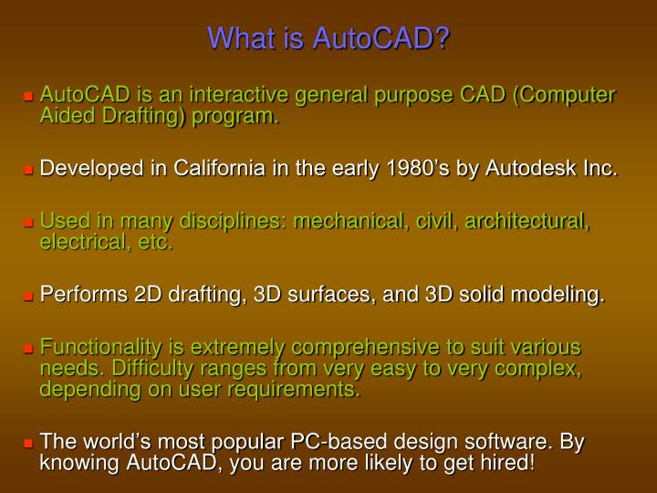 PPT - ENGT 122 – CAD I PowerPoint Presentation - ID:5747987