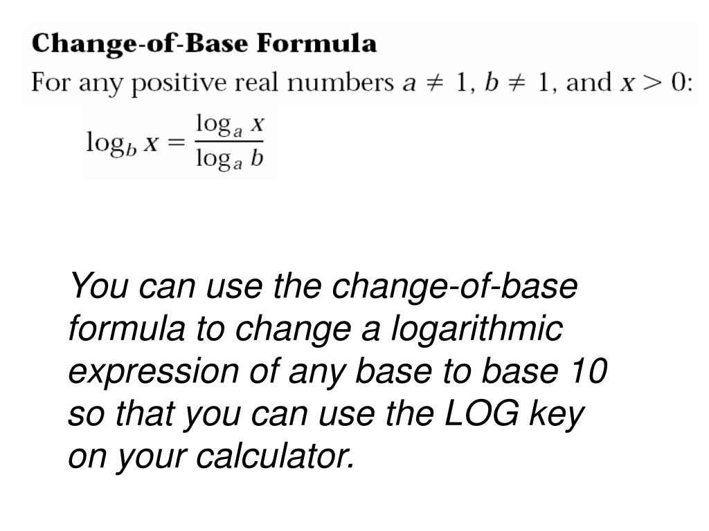 PPT - 6.5 Applications of Common Logarithms PowerPoint Presentation ... PPT - 6.5 Applications of Common Logarithms PowerPoint Presentation ...