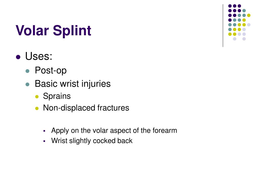 PPT - Musculockeletal Assessment, Splinting, and Cast Care PowerPoint ...