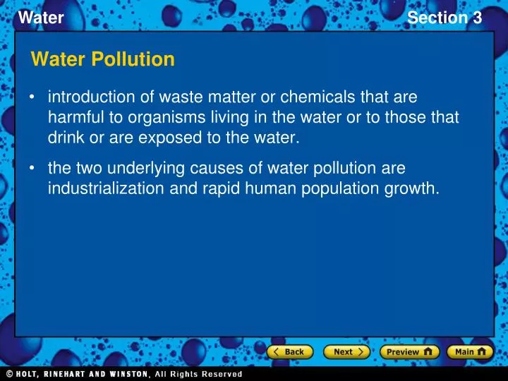 PPT - Water Pollution PowerPoint Presentation, free download - ID:5750148