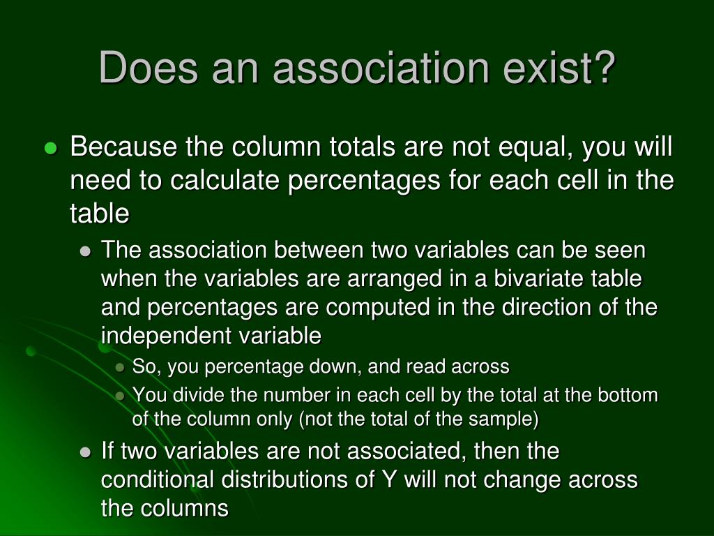 PPT - Bivariate Association PowerPoint Presentation, free download - ID ... PPT - Bivariate Association PowerPoint Presentation, free download - ID ...
