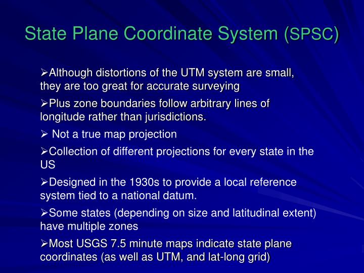 PPT - Review of Projections and Coordinate Systems PowerPoint ...