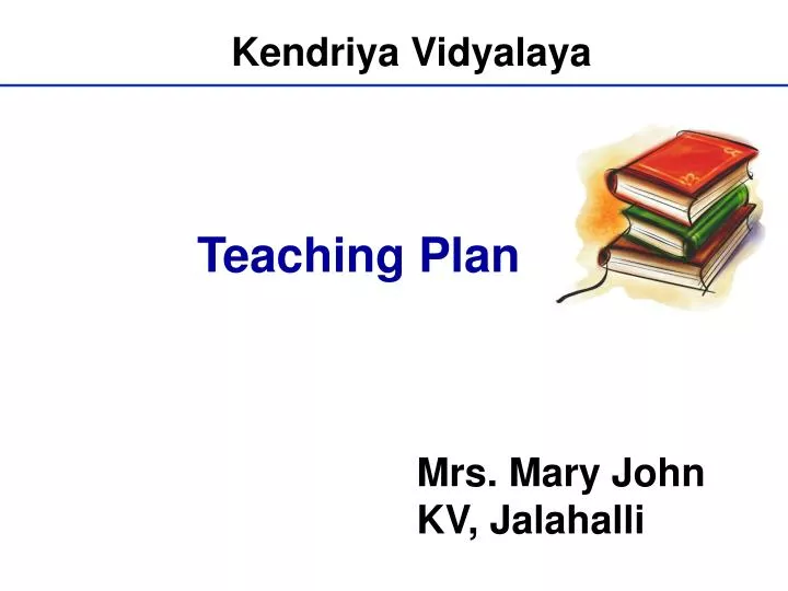 PPT - Teaching Plan PowerPoint Presentation, free download - ID:5751996