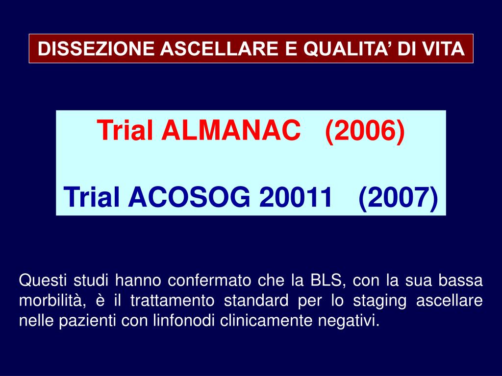 PPT - Fisiopatologia delle linforree post chirurgia mammaria PowerPoint ...