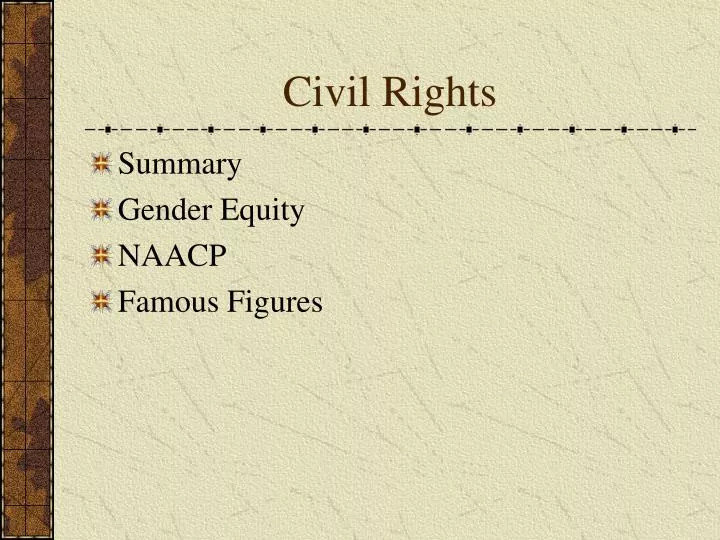 PPT - Civil Rights PowerPoint Presentation, free download - ID:5752784