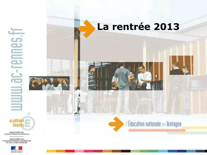 PPT - La rentrée 2013 PowerPoint Presentation, free download - ID:5752888