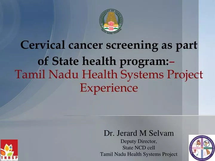PPT - Cervical cancer screening as part PowerPoint Presentation, free ...