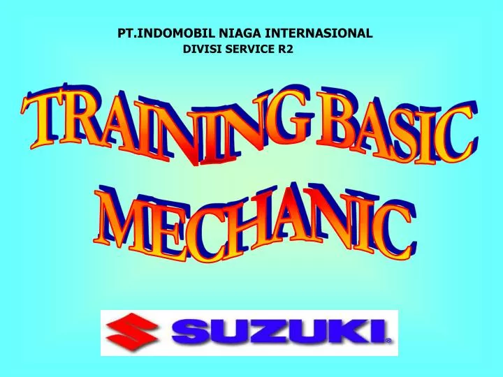 PPT - TRAINING BASIC MECHANIC PowerPoint Presentation, free download ...
