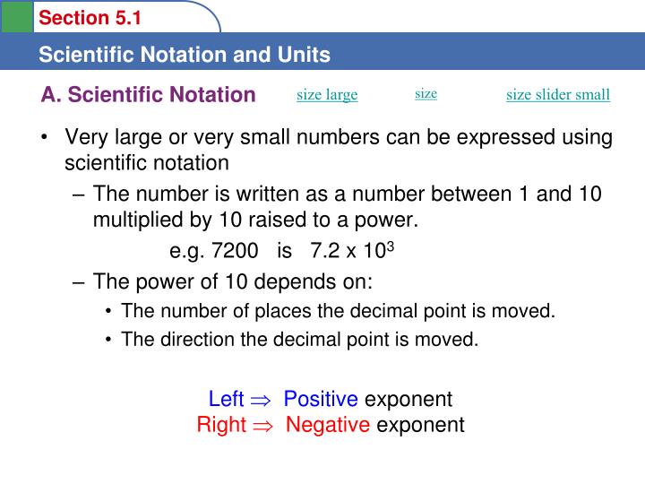 PPT - To show how very large or very small numbers can be expressed in ...
