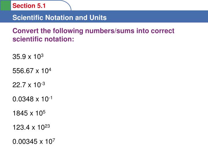 PPT - To show how very large or very small numbers can be expressed in ...