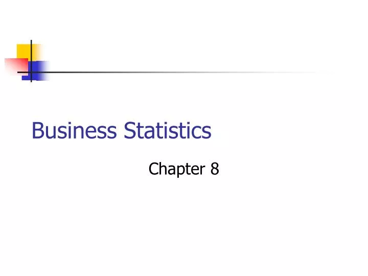 PPT - Business Statistics PowerPoint Presentation, free download - ID ...