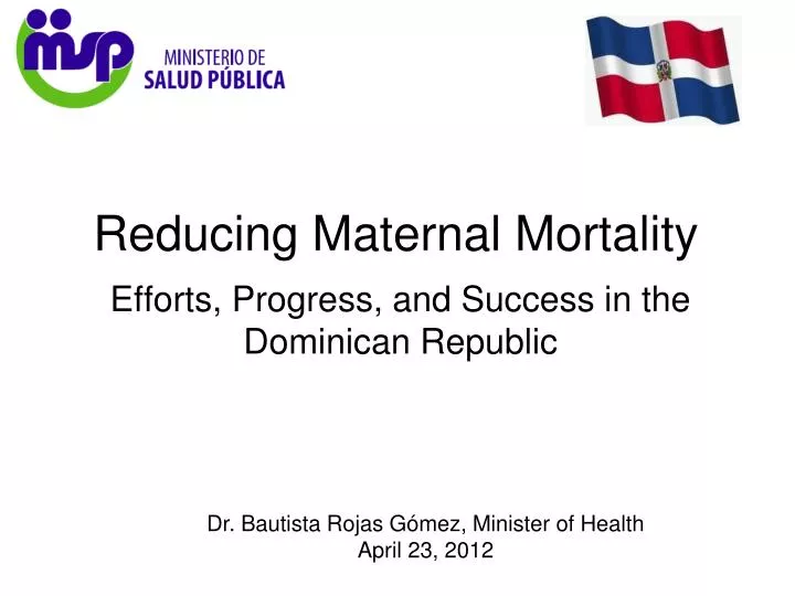 PPT - Reducing Maternal Mortality PowerPoint Presentation, free ...