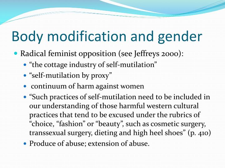 PPT - Body Modification PowerPoint Presentation - ID:5757991