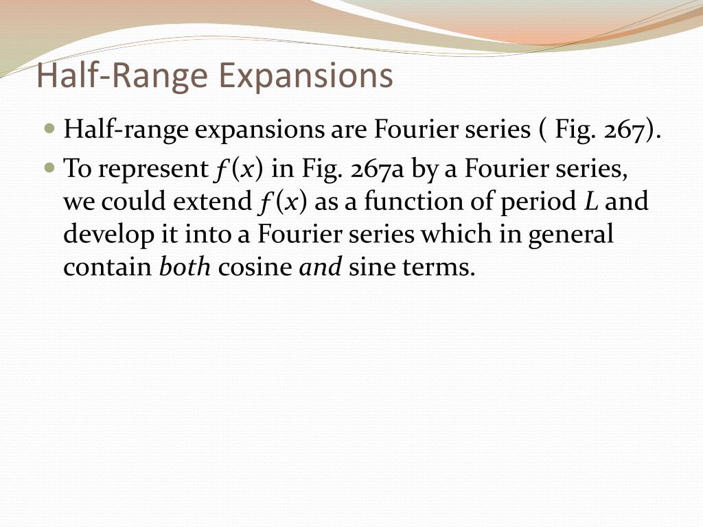 PPT - Engineering Mathematics Class # 14 Fourier Series, Integrals, and ... PPT - Engineering Mathematics Class # 14 Fourier Series, Integrals, and ...