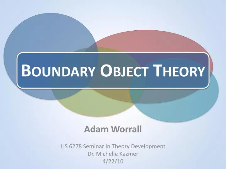 Ppt Boundary Object Theory Powerpoint Presentation Free Download Id5759811 0176
