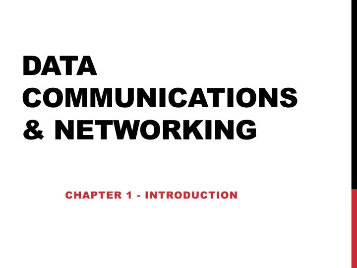 PPT - Data Communications & Networking PowerPoint Presentation, free ... PPT - Data Communications & Networking PowerPoint Presentation, free ...