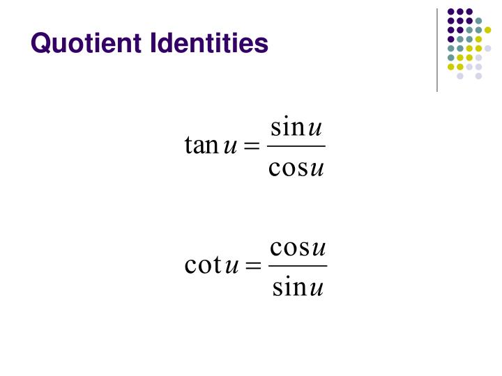 PPT - 5.1: Using Fundamental Identities PowerPoint Presentation - ID ...