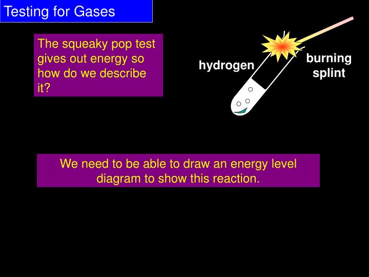 PPT - Testing for Gases PowerPoint Presentation - ID:5760549