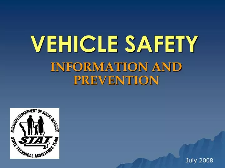 PPT - VEHICLE SAFETY PowerPoint Presentation, free download - ID:5761220