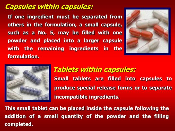 PPT - CAPSULES PowerPoint Presentation - ID:5761296