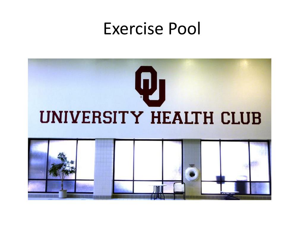 PPT - UNIVERSITY HEALTH CLUB 1000 North Lincoln Boulevard (405) 271 ...