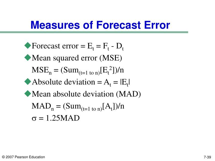 PPT - Chapter 7 Demand Forecasting in a Supply Chain PowerPoint ...