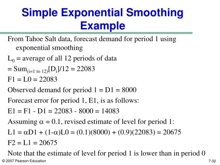 PPT - Chapter 7 Demand Forecasting in a Supply Chain PowerPoint ...
