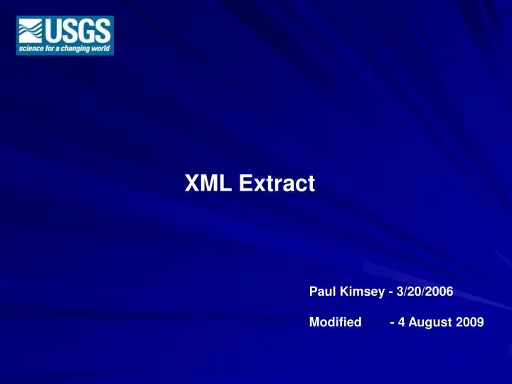 Ppt Xml Extract Powerpoint Presentation Free Download Id 5763054
