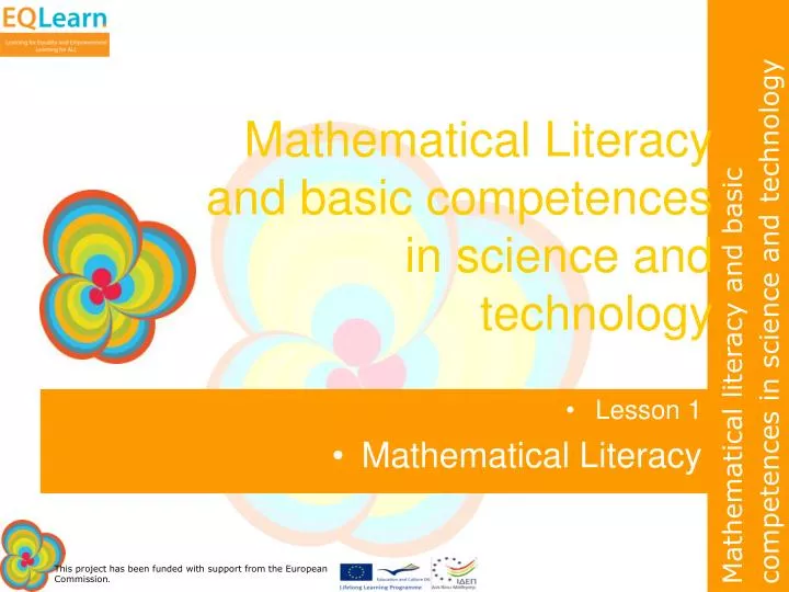 PPT - Mathematical Literacy and basic competences in science and ...