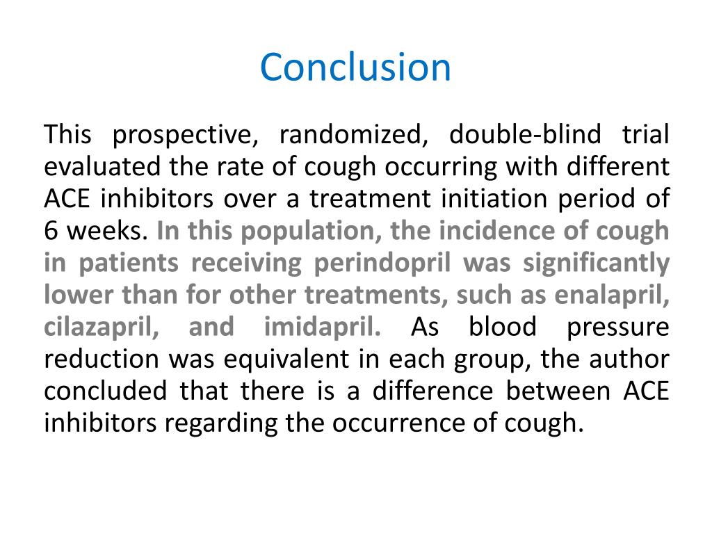 PPT - Different incidences of cough among four ACE-inhibitors ...
