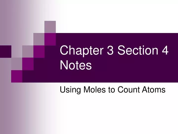 PPT - Chapter 3 Section 4 Notes PowerPoint Presentation, free download ...