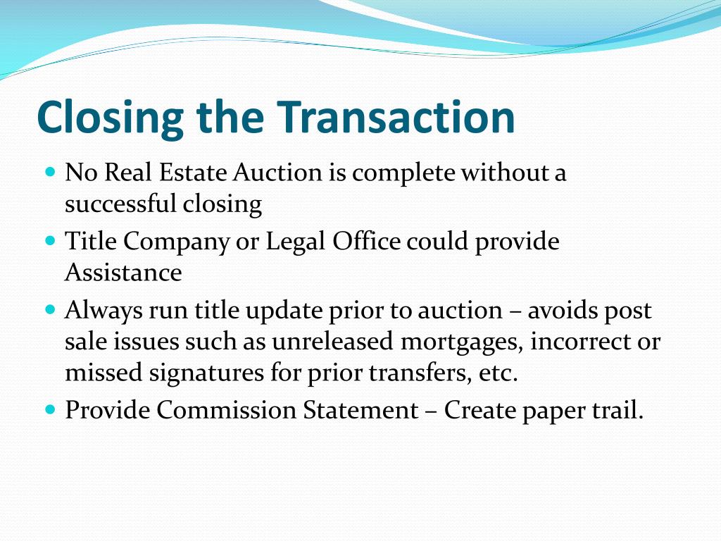 PPT - Marketing Real Estate at Auction PowerPoint Presentation, free ...