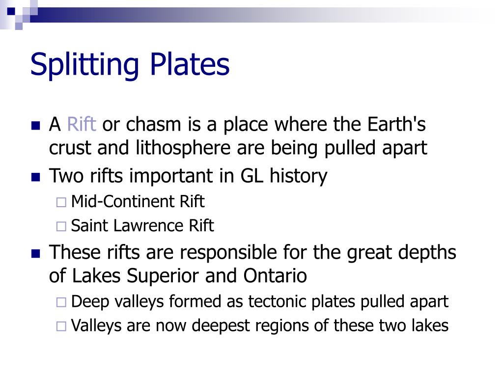 PPT - Formation of the Great Lakes Part 1 Precambrian Geology ...