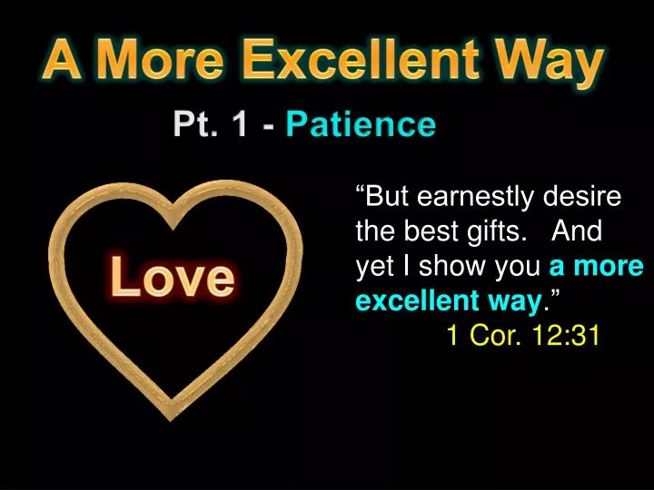 PPT - A More Excellent Way PowerPoint Presentation, free download - ID ...