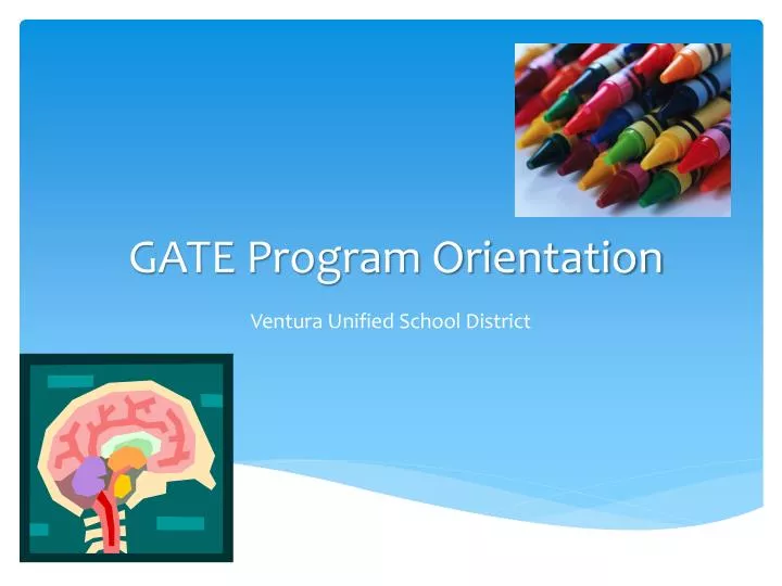 PPT - GATE Program Orientation PowerPoint Presentation, free download ...