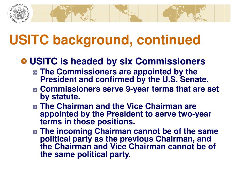 PPT - “Sunset” Investigations Before the U.S. International Trade ...