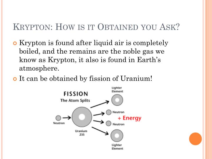 PPT - Krypton PowerPoint Presentation - ID:5765489