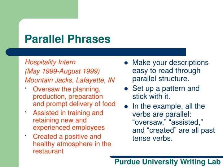 PPT - Resume Workshop PowerPoint Presentation - ID:5765990