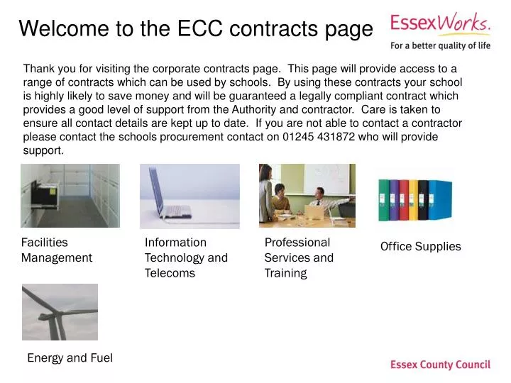 PPT - Welcome to the ECC contracts page PowerPoint Presentation, free ...