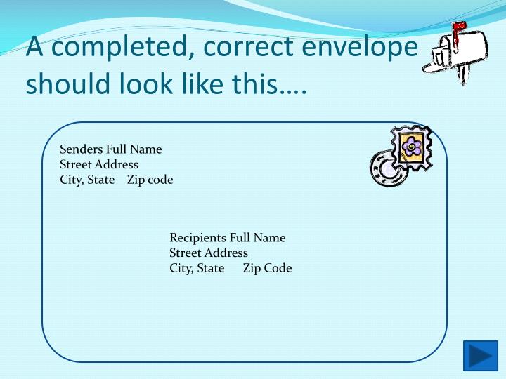 PPT - How to Address an Envelope PowerPoint Presentation - ID:5767677