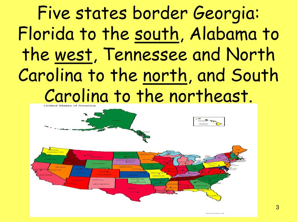 PPT - SS8G1 TSW describe Georgia with regard to physical features ...