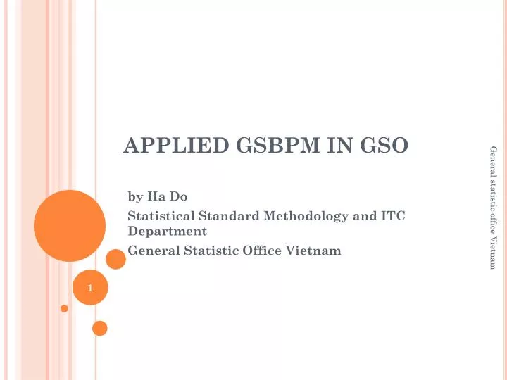PPT - APPLIED GSBPM IN GSO PowerPoint Presentation, free download - ID ...
