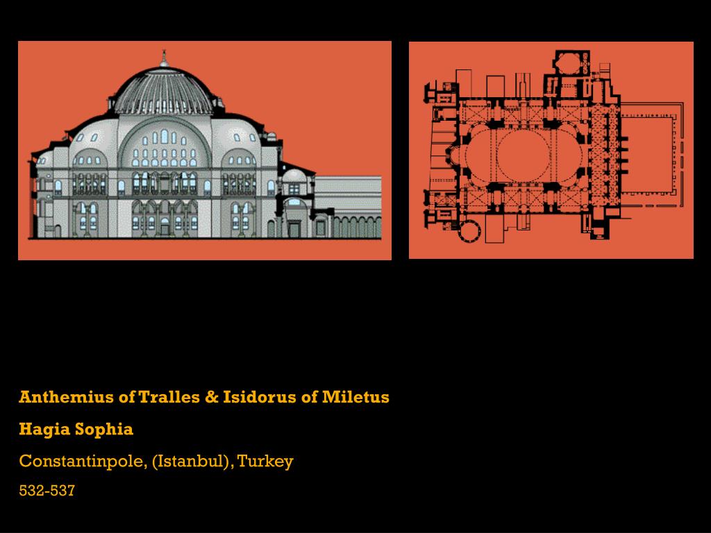 PPT - Anthemius of Tralles & Isidorus of Miletus Hagia Sophia ...