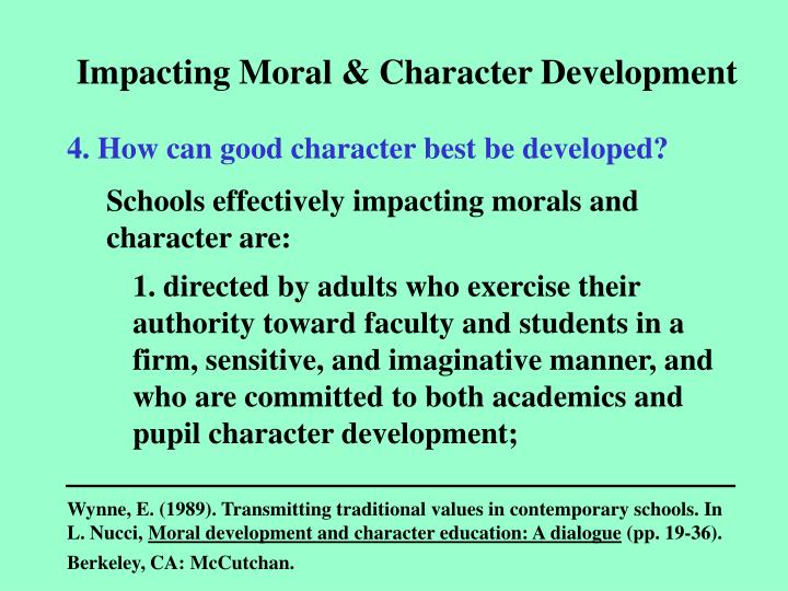 PPT - Moral and Character Education PowerPoint Presentation - ID:5771636