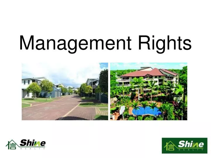 PPT - Management Rights PowerPoint Presentation, free download - ID:5771803