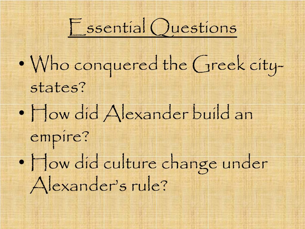 PPT - Alexander the Great: His Empire and its Impact PowerPoint ...