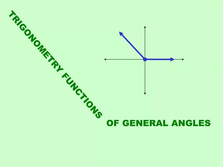 PPT - TRIGONOMETRY FUNCTIONS PowerPoint Presentation, free download ...