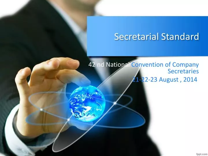 PPT - Secretarial Standard PowerPoint Presentation, free download - ID ...