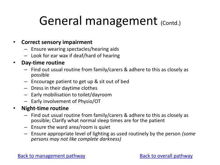PPT - Delirium Pathway PowerPoint Presentation - ID:5776259