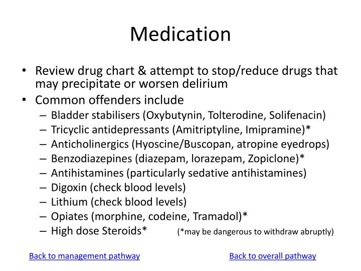 PPT - Delirium Pathway PowerPoint Presentation - ID:5776259